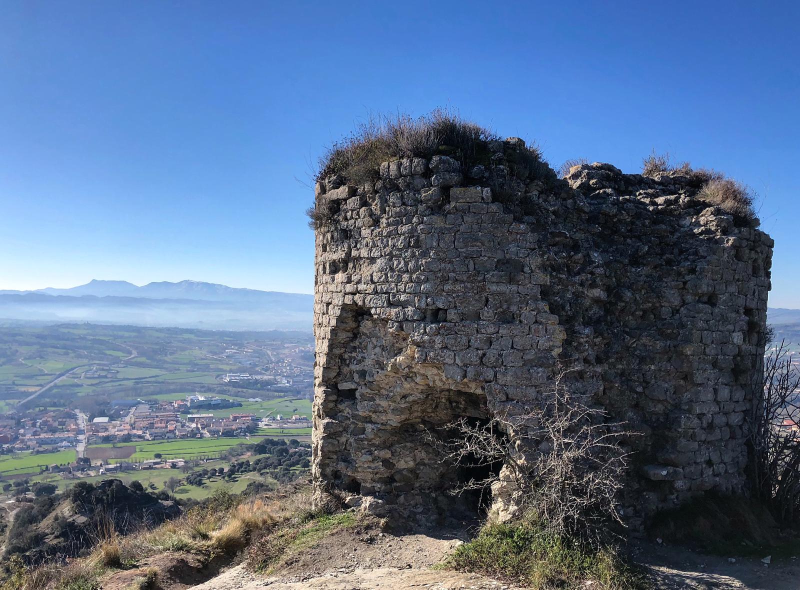 Ruta desde el Castell de Besora al Castell dels torelló - Willy's plan