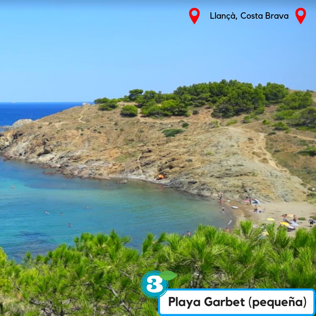 Ruta desde el Monestir St. Pere de Rodes a la Playa Garbet - Willy's plan