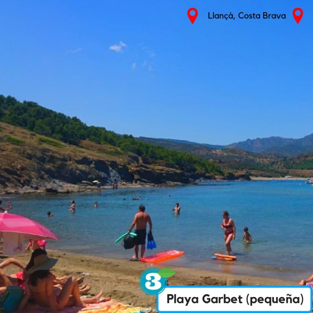 Ruta desde el Monestir St. Pere de Rodes a la Playa Garbet - Willy's plan